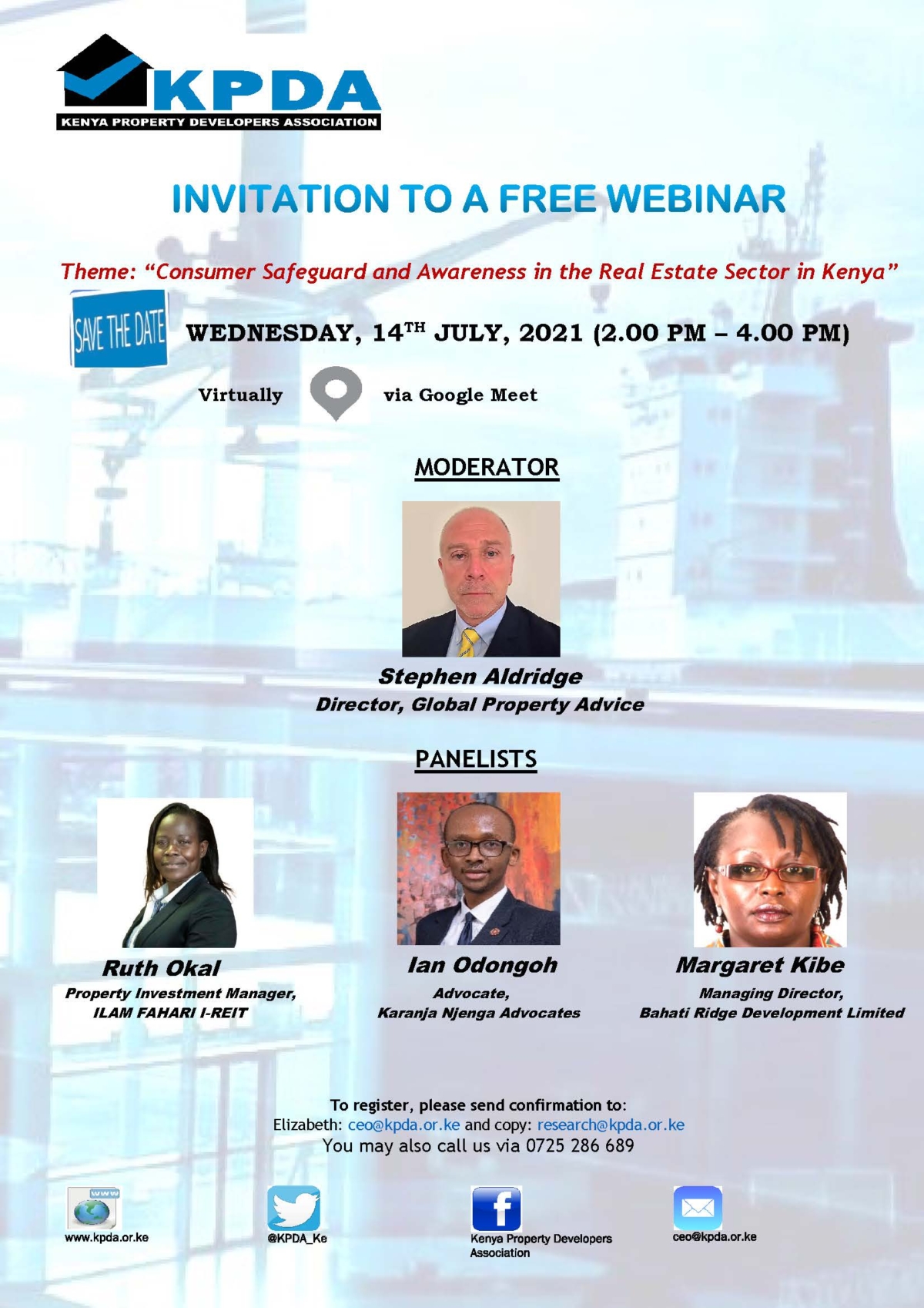 The KPDA Webinar on Consumer Protection in the Kenyan Real Estate ...
