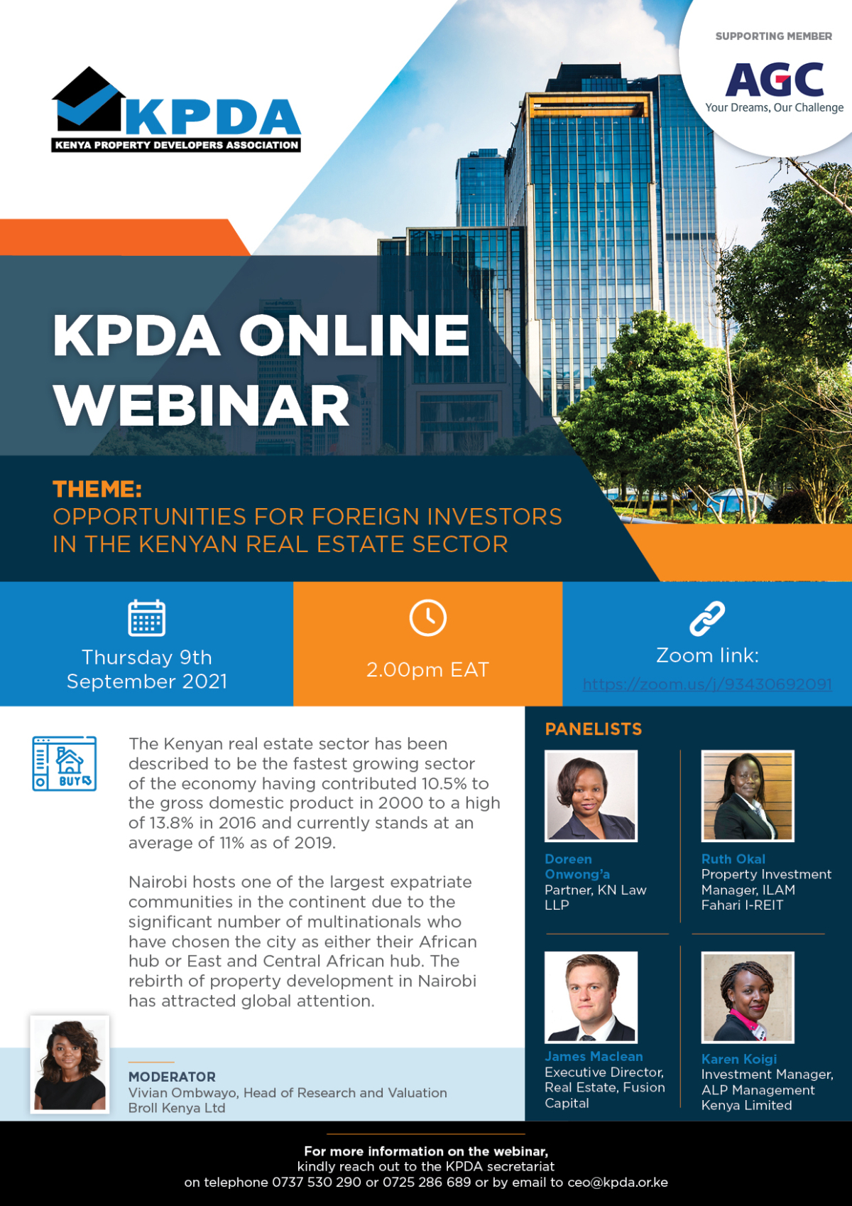 The KPDA Webinar on Opportunities for Foreign Investors in the Kenyan ...