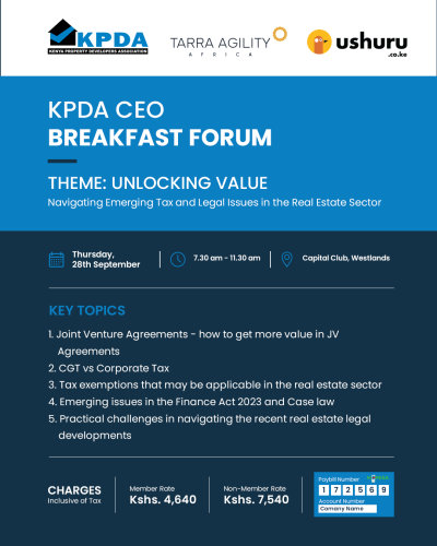 Kenya Property Developers Association – Development Brings Development