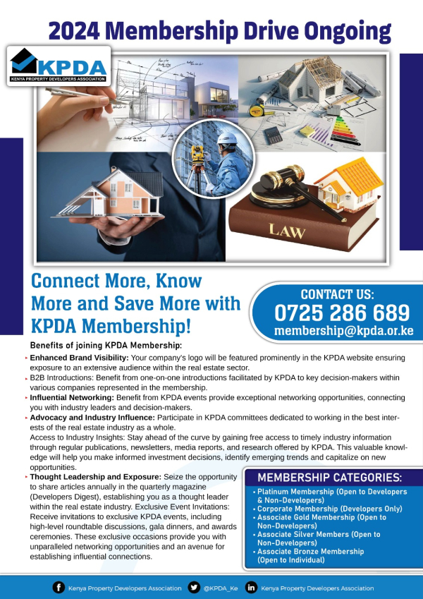Kenya Property Developers Association – Development Brings Development