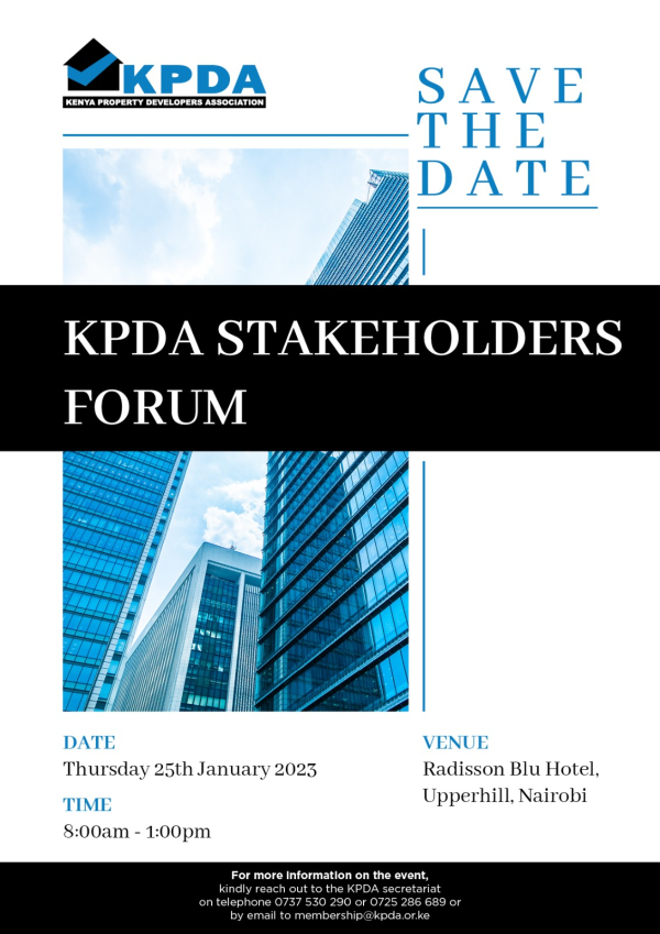 Kenya Property Developers Association – Development Brings Development