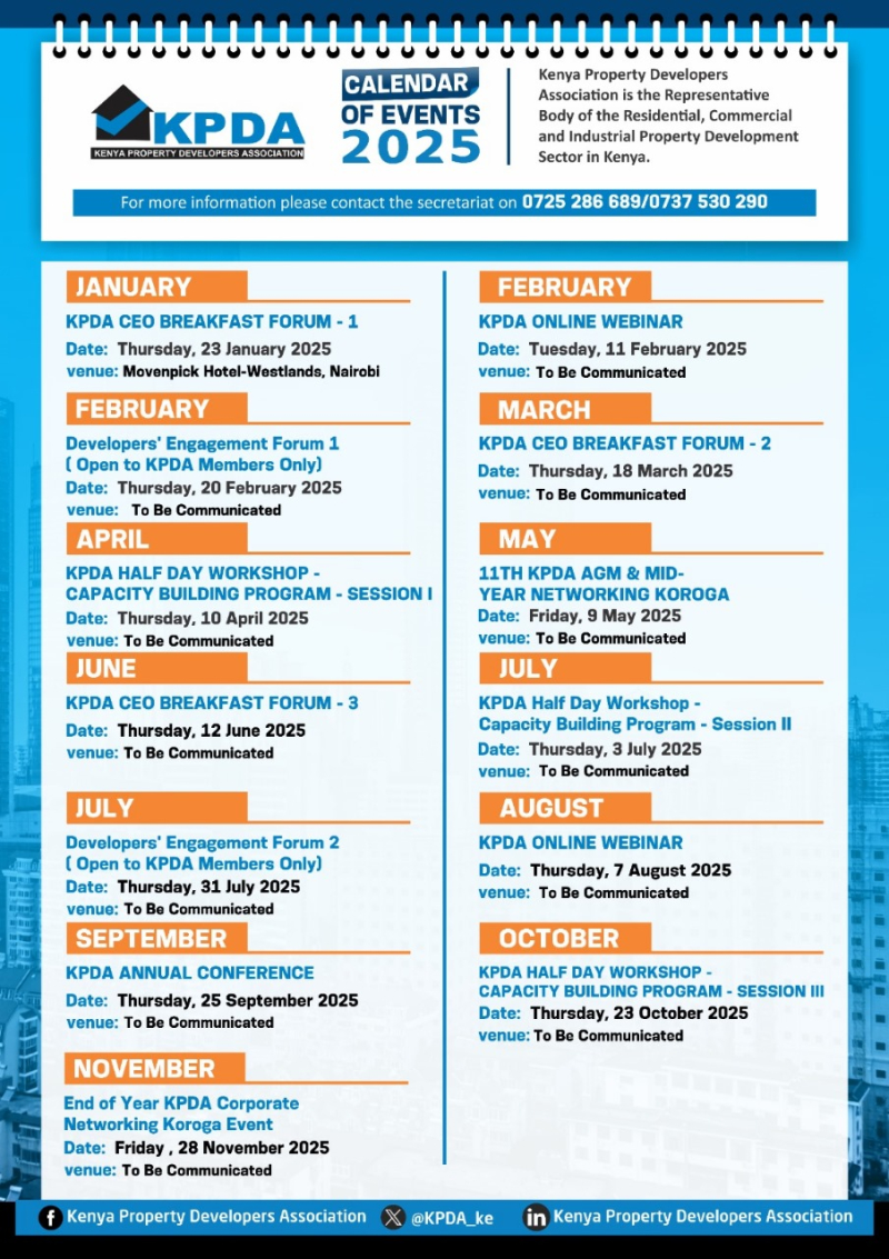 Kenya Property Developers Association – Development Brings Development